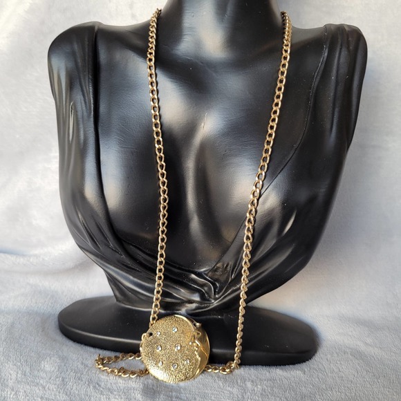 Butler | Jewelry | Vintage Butler Gold Tone Moon And Star Necklace ...